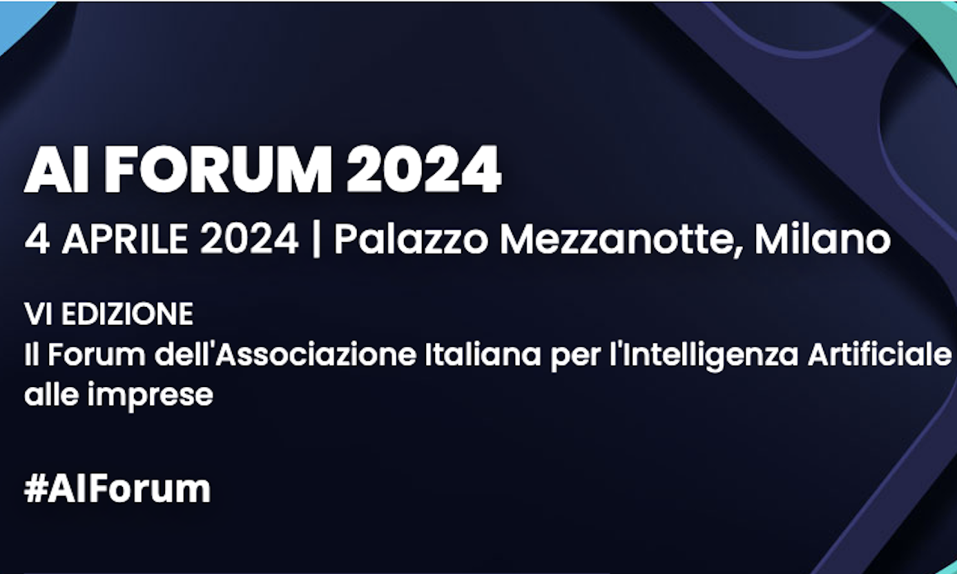 Aixia | Ai forum 2024 4 aprile milano
